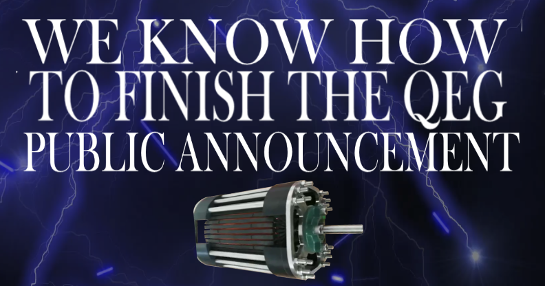 We Now Know How To Finish The QEG PUBLIC ANNOUNCEMENT - HopeGirl Blog