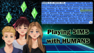 Playing SIMS with HUMANS | Entertainment | Before It's News