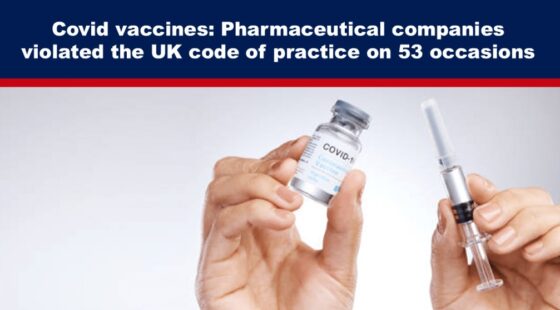 Covid vaccines: Pharmaceutical companies violated the UK code of ...