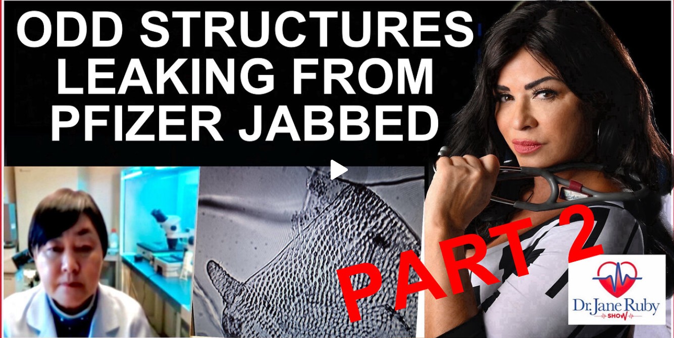 PFIZER JABBED GROWING AND RELEASING SYNTHETIC STRUCTURES - HopeGirl Blog