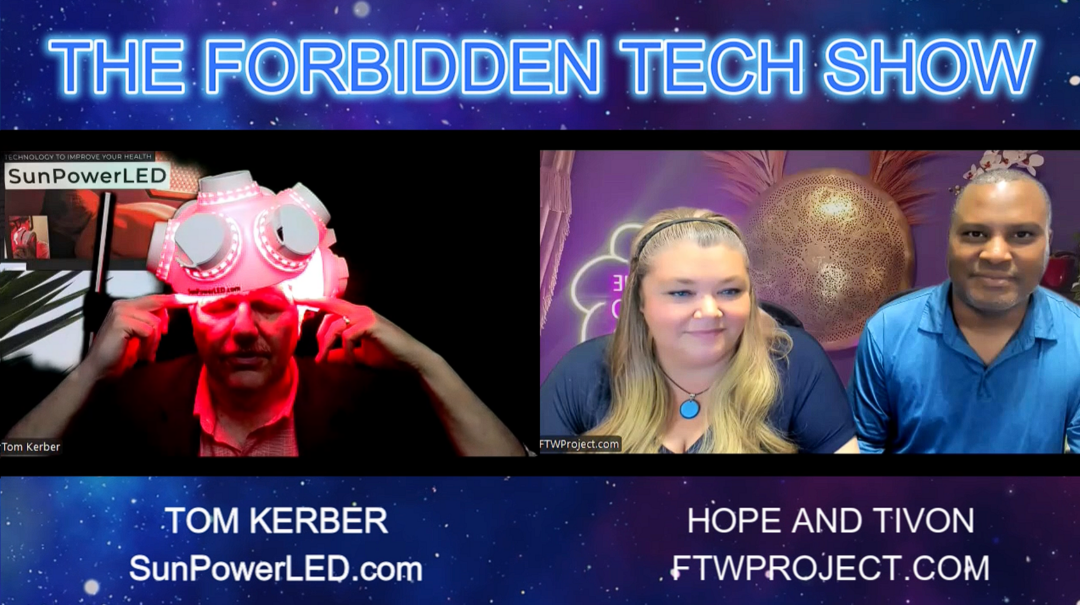 Let There Be Light! SunPowerLED Forbidden Tech Show - HopeGirl Blog